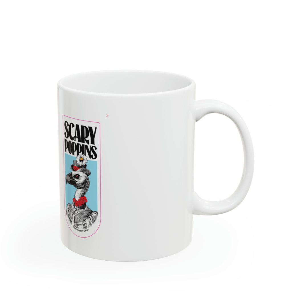 Scary Poppins Ceramic Mug, 11oz – Hairy Farmpit Girls